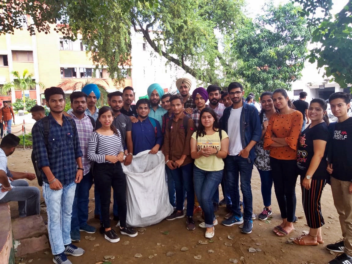 » Campus Cleanliness Drive conducted by NSS Volunteers of the College