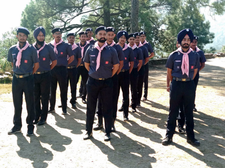 » Students attended Four day Bharat Scouts and Guides Training Camp